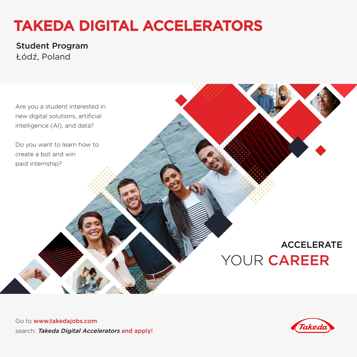 Program dla Studentów - Takeda Digital Accelerators
